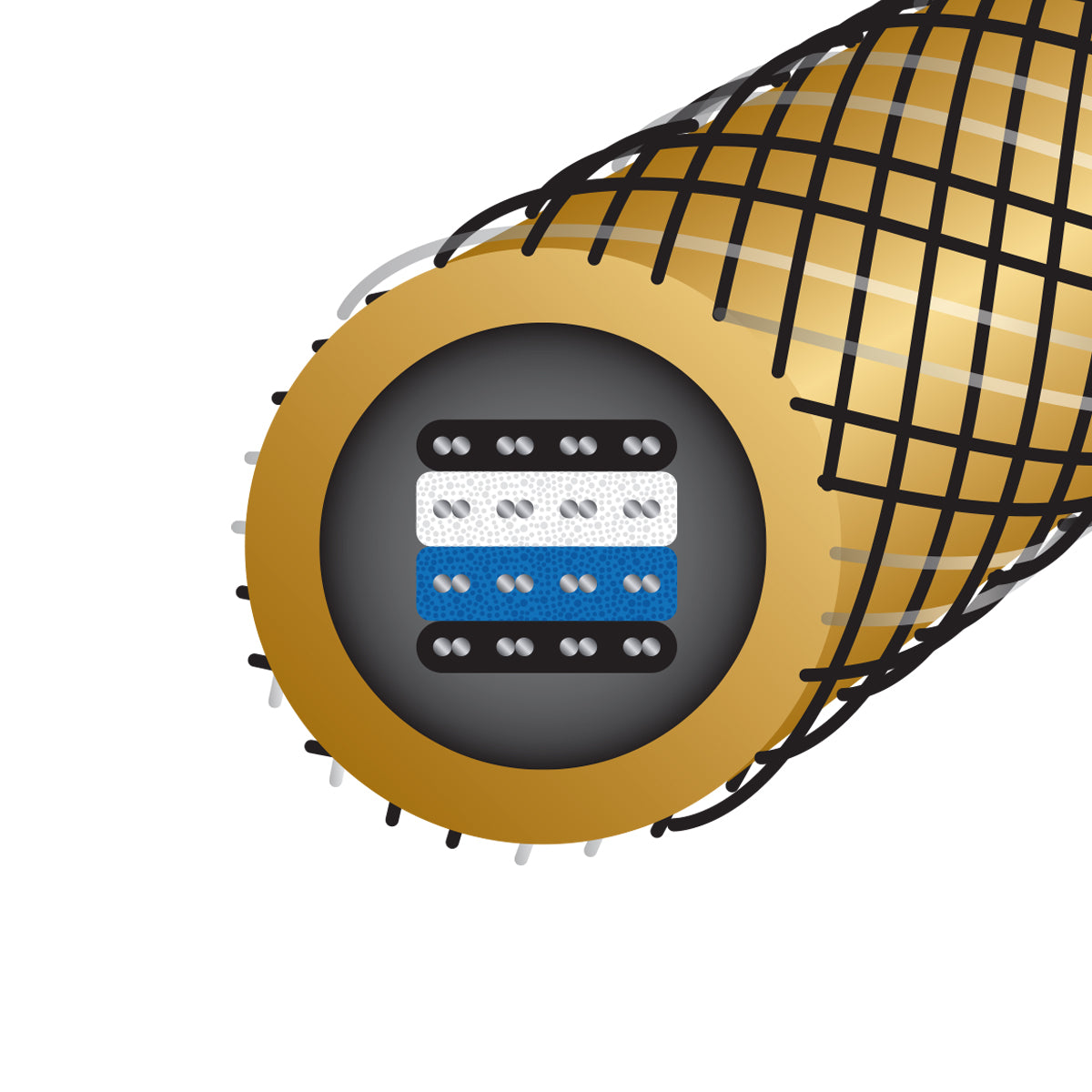 Wireworld Gold Eclipse Cable Pair with Silver Conductors